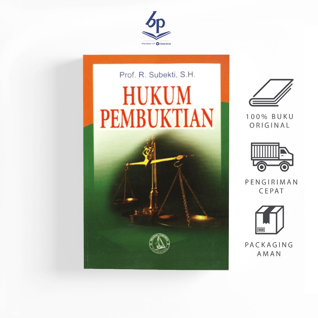 Jual Hukum Pembuktian (Prof. R. Subekti, S.H.) - Balai Pustaka | Shopee ...