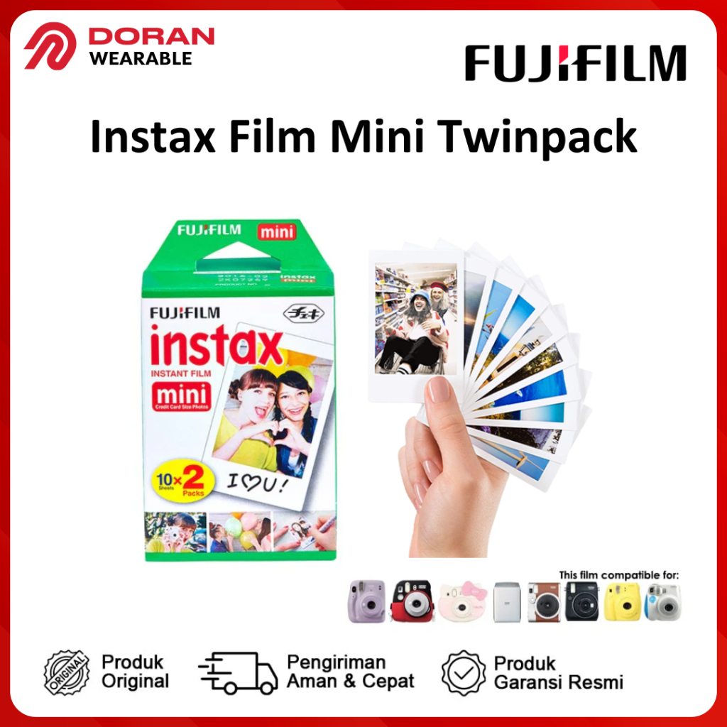 Jual FUJIFILM INSTAX Paper Film Instax Mini Twin Pack Fujifilm Instax ...