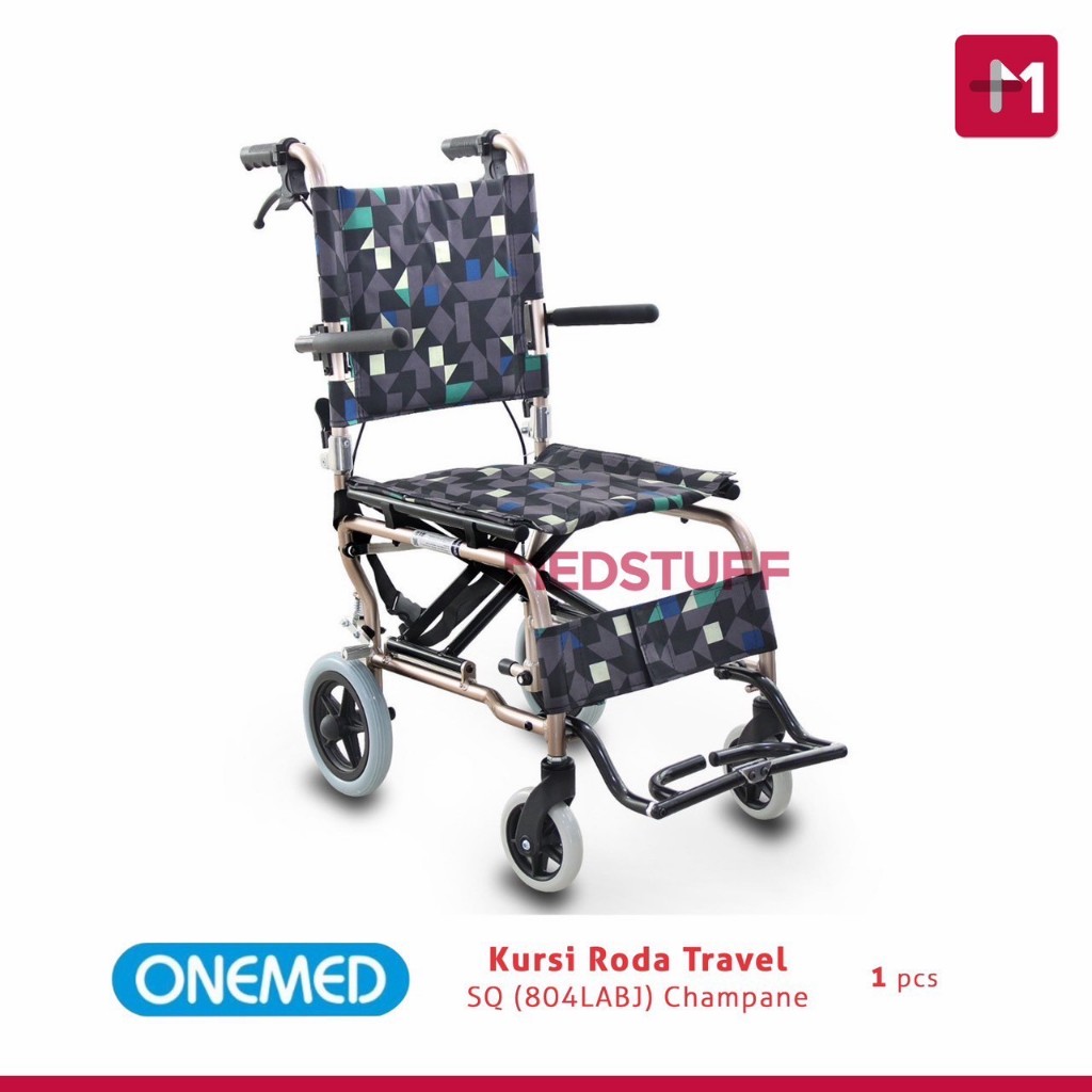 Jual Kursi Roda Travel SQ 804 Kursi Roda Travelling Onemed Kursi Roda ...