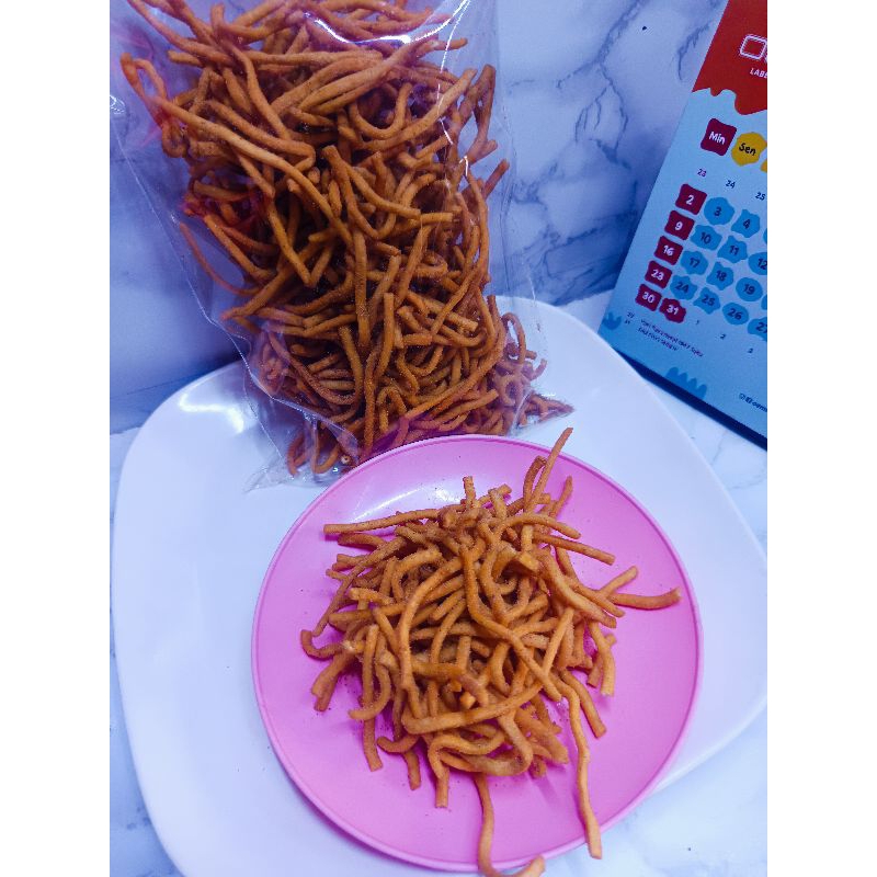 Jual stik nadia stik mie pedas stik capung 200gr/500gr | Shopee Indonesia