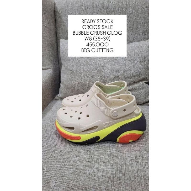 Jual CROCS BUBBLE CRUSH CLOG | Shopee Indonesia