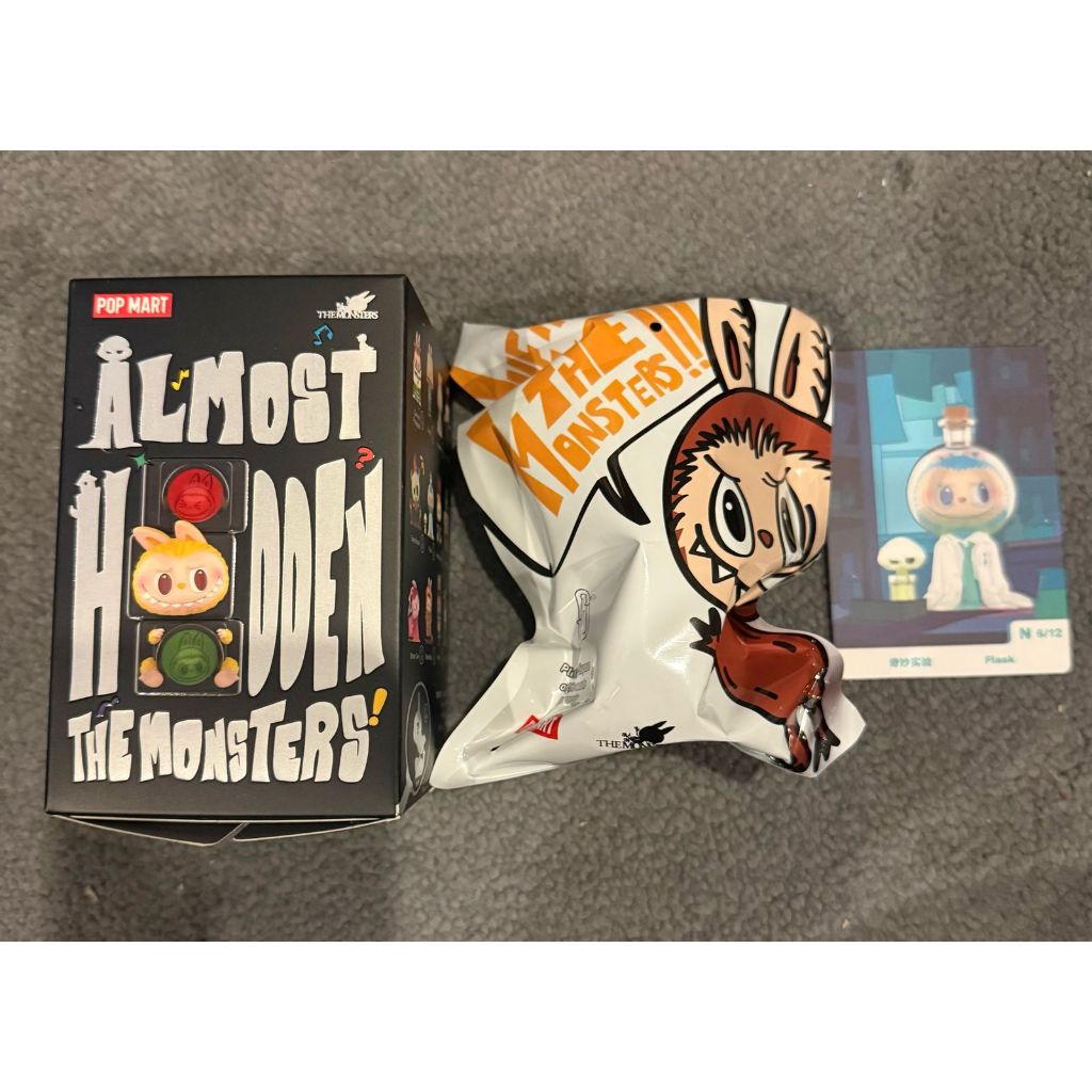 Jual POP MART THE MONSTERS Almost Hidden FLASK | Shopee Indonesia