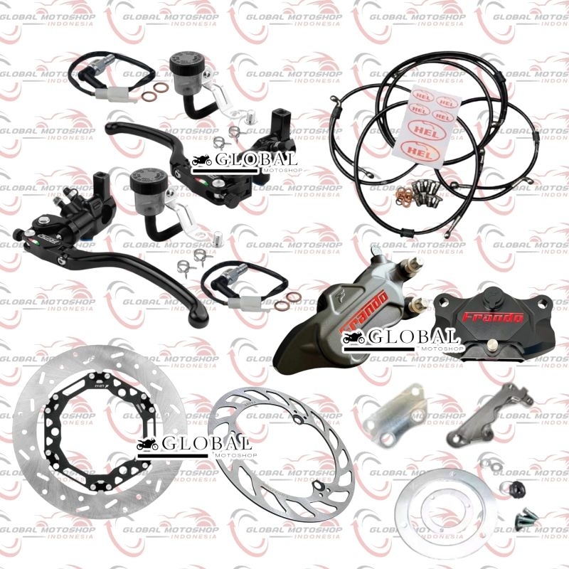 Jual Paket Pengereman Nmax Turbo / Nmax Neo By Frando Brakes // Master ...