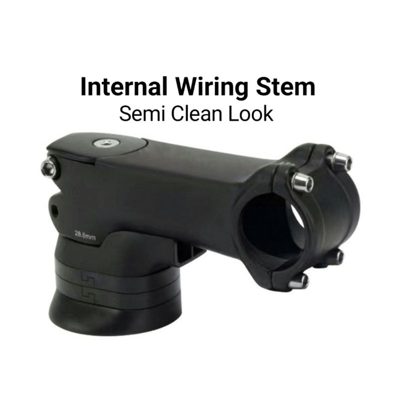 Jual Stem Sepeda Semi clean Look Internal Kabel wiring Roadbike MTB ...