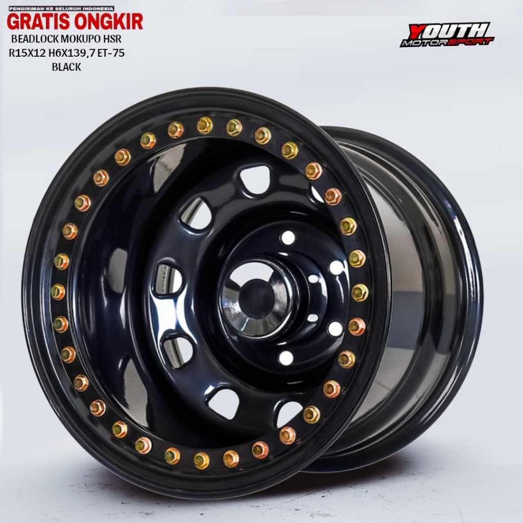 Jual VELG OFFROAD R15 HSR BEADLOCK LEBAR 12 PNP HARDTOP,FORD RANGER ...