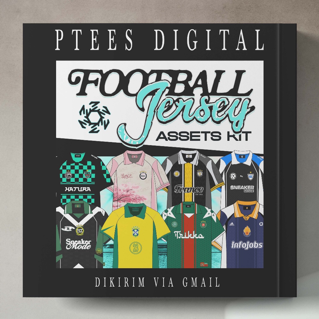 Jual PD0719 - Football Jersey Assets Kit - Vector - AI + PNG + PSD ...