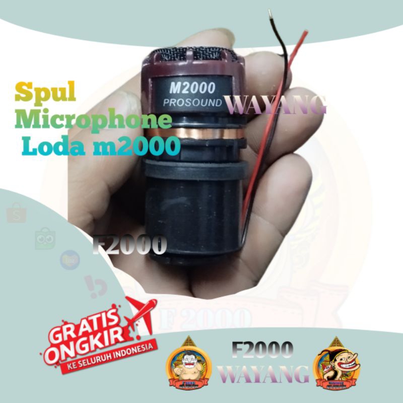 Jual Spool Mic Microphone LODA M2000 multi universal ProSound spul mik ...