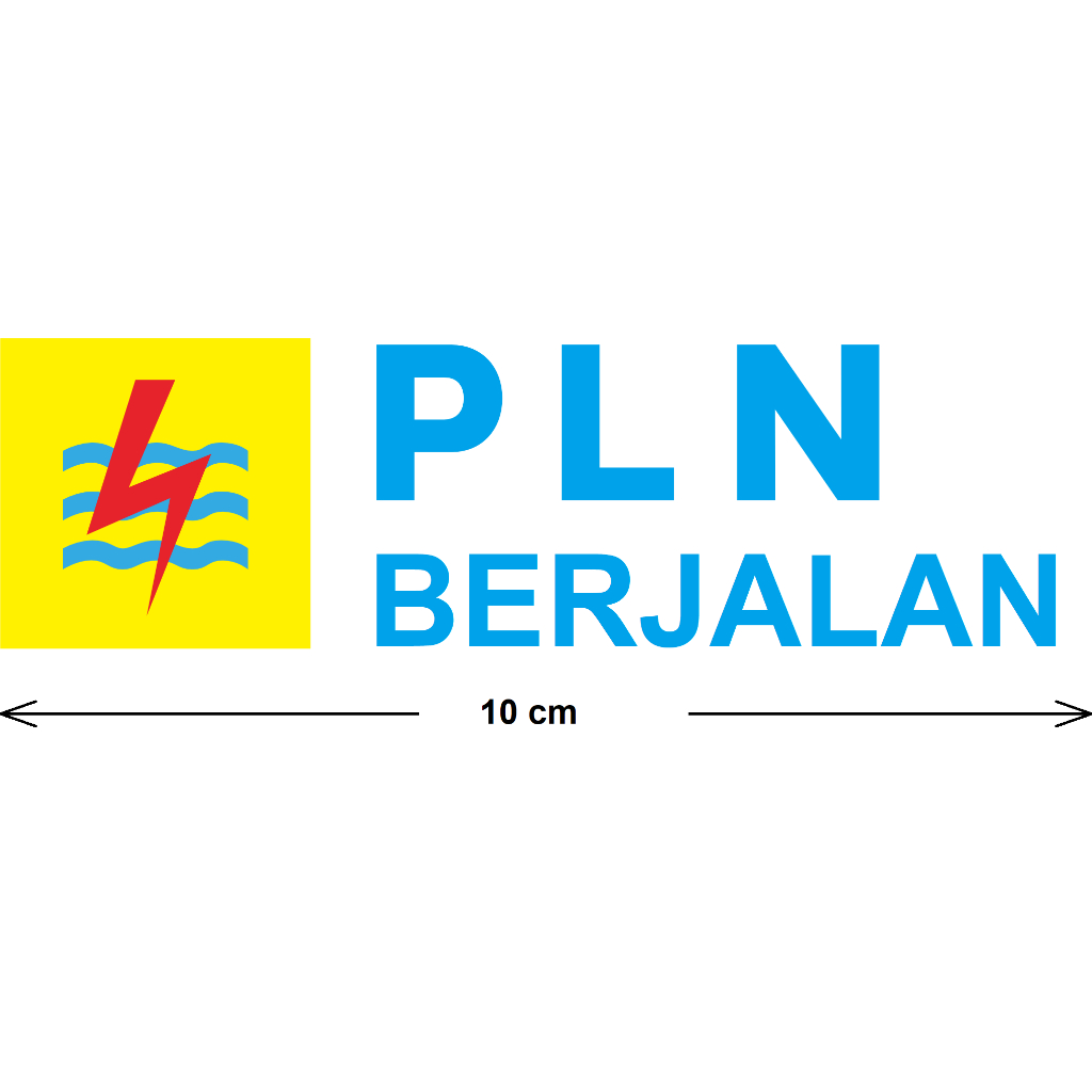 Jual Stiker Vinyl PLN Berjalan | Shopee Indonesia