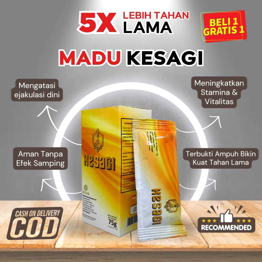 Jual Kesagi Original Madu Herbal Asli Privasi Dijamin Aman | Shopee ...