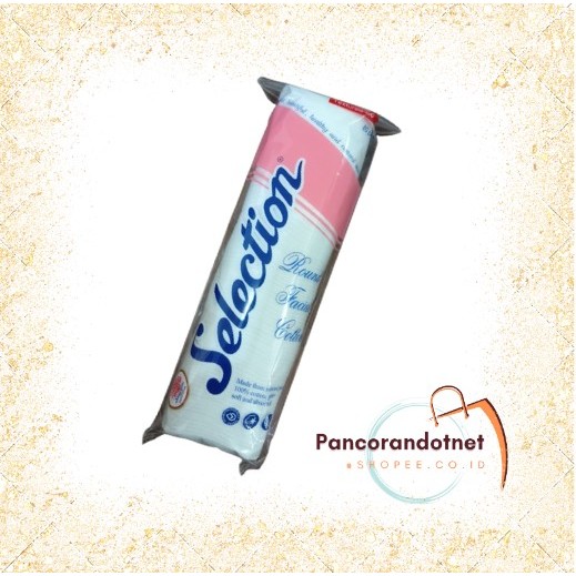 Jual KAPAS SELECTION Facial Cotton Round 80pcs | Shopee Indonesia