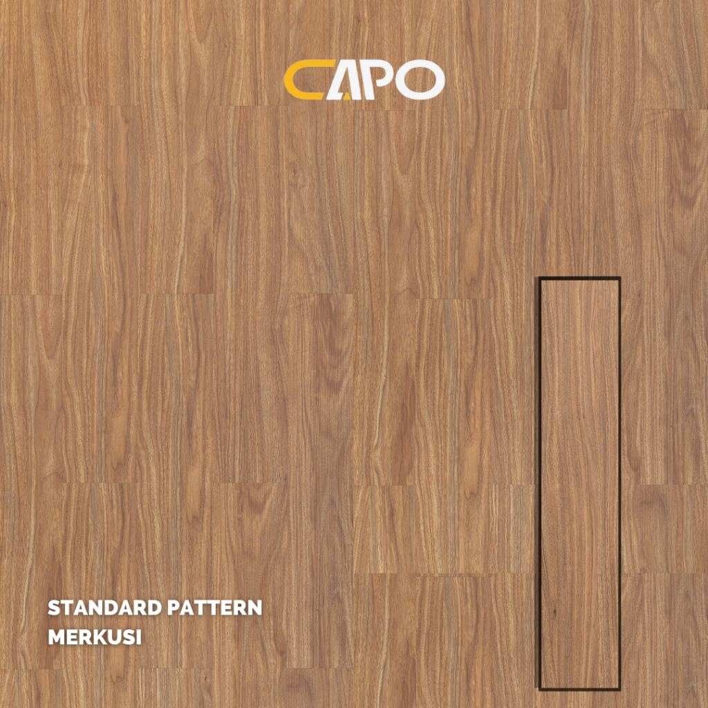 Jual Lantai SPC CAPO / LANTAI KAYU SPC Flooring 5, 5 mm premium Type ...
