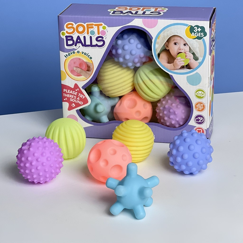 Jual Toy Studio Mainan Anak Bola Sensorik Motorik Bayi Bola Edukasi ...