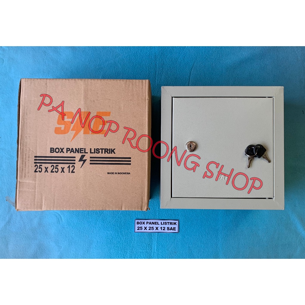 Jual BOX PANEL LISTRIK 25 X 25 X 12 SAE | Shopee Indonesia
