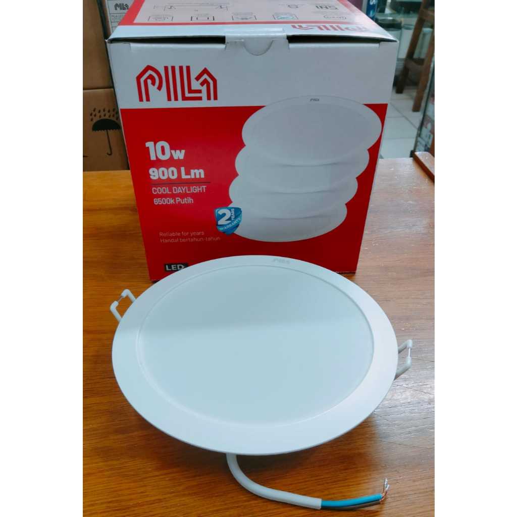 Jual LAMPU DOWNLIGHT 10W PACK ISI 4 PILA LAMPU LED PANEL BULAT | Shopee ...