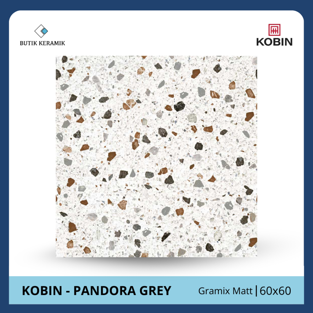 Jual Keramik 60x60 Matt | Kobin | Pandora Grey | Gramix Matt | Grade A ...