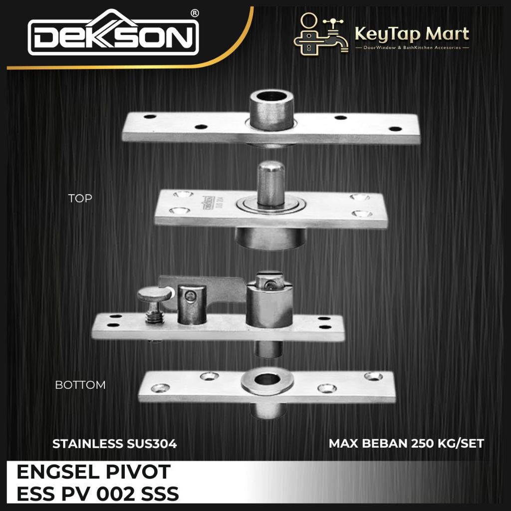 Jual Engsel Pivot Dekkson PV 002 SSS Dekson Stainless304 Best Seller ...