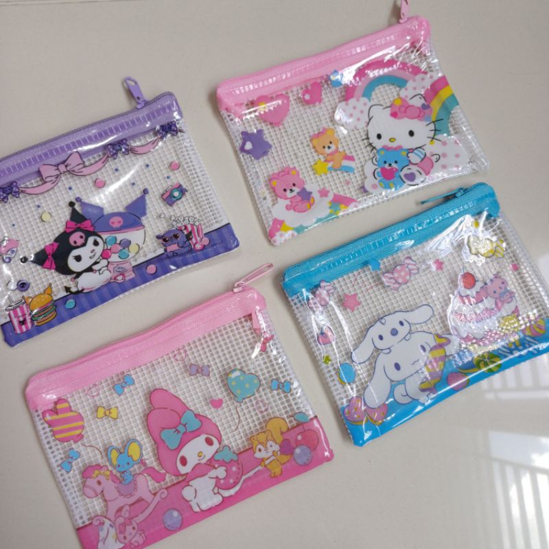 Jual Pouch dompet PVC jaring kecil 4590A2 cinnamoroll kuromi hello ...