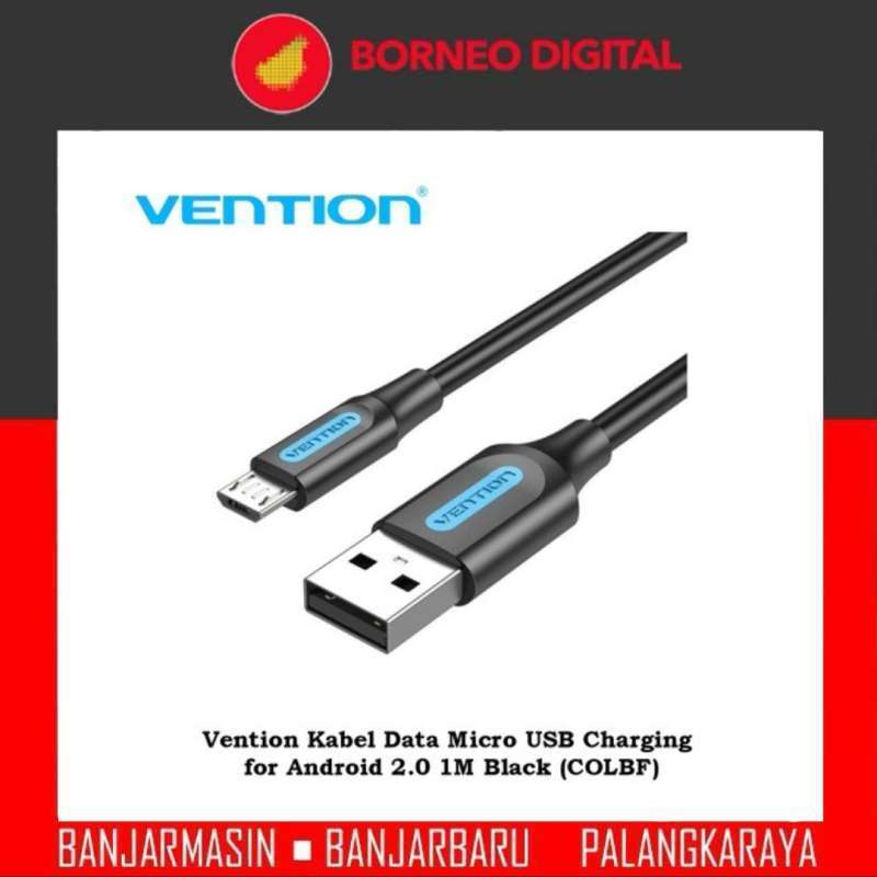 Jual Vention Kabel USB 2.0 A Male to Micro Male 3A PVC COL | COLBC | COLBD | COLBF | Shopee ...