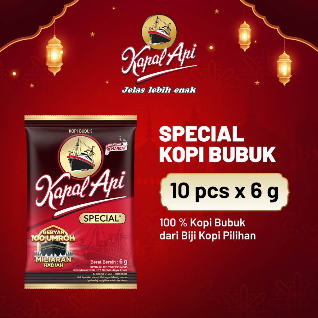 Jual KAPAL API Special 1 Renteng (10 x 6 gr) | Shopee Indonesia