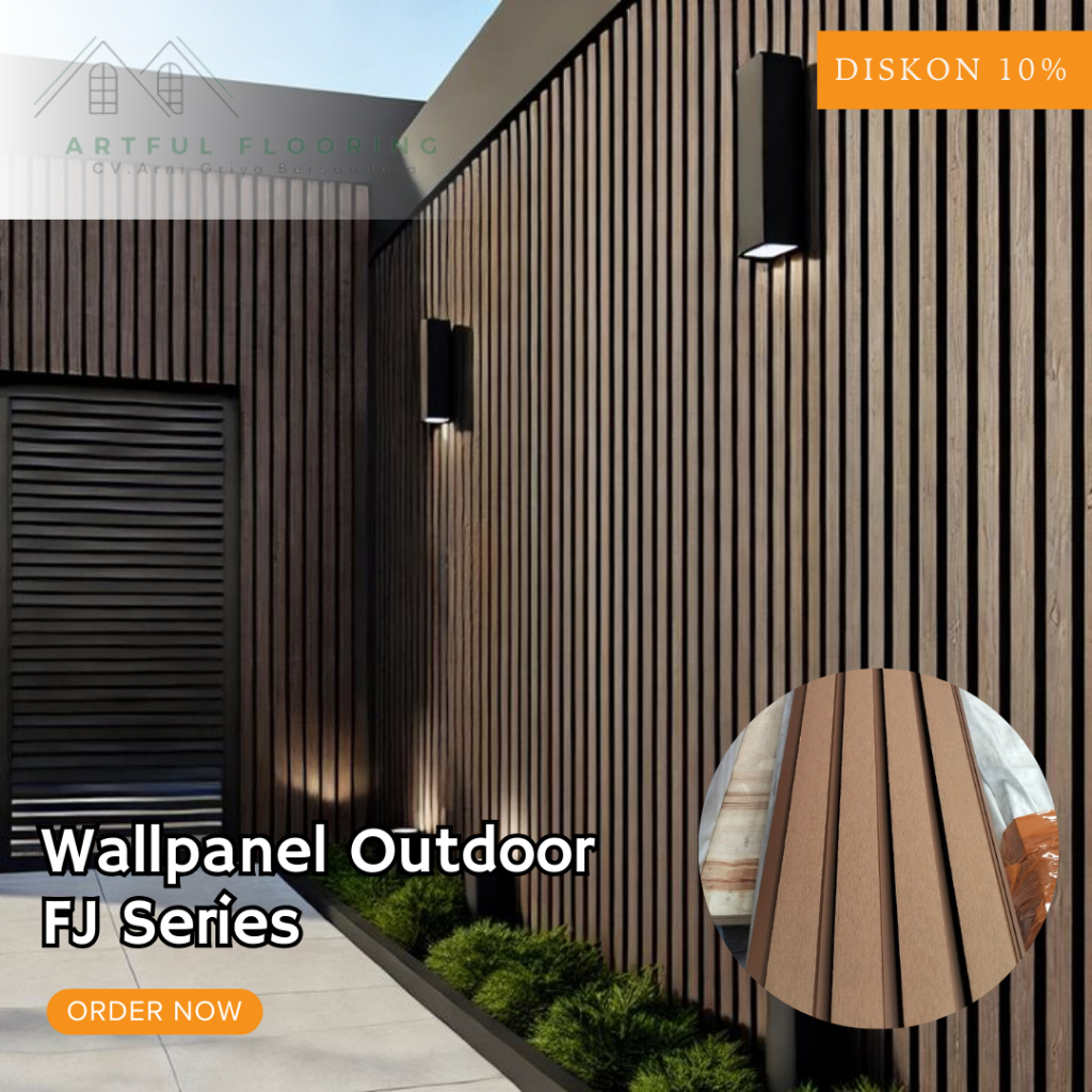 Jual Wallpanel WPC Outdoor FJ Series / Wood Panel Dekorasi Dinding ...