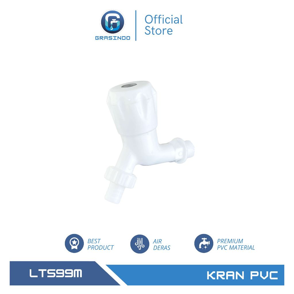 Jual Keran Air Pvc 1/2 Inch 3/4 Inch / Kran Taman Pcv Lotus Jumbo ...