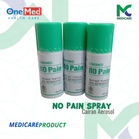 Jual Onemed No Pain Spray Cairan Aerosol | Shopee Indonesia