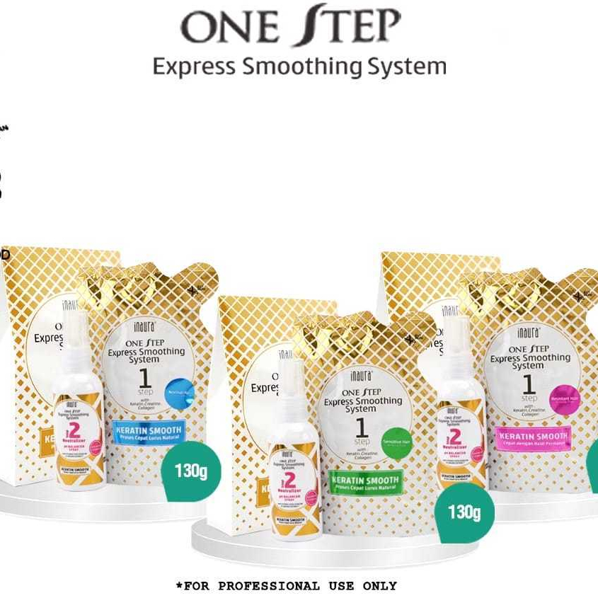 Jual Inaura One Step Express Smoothing System 130gr (Resistant hair ...