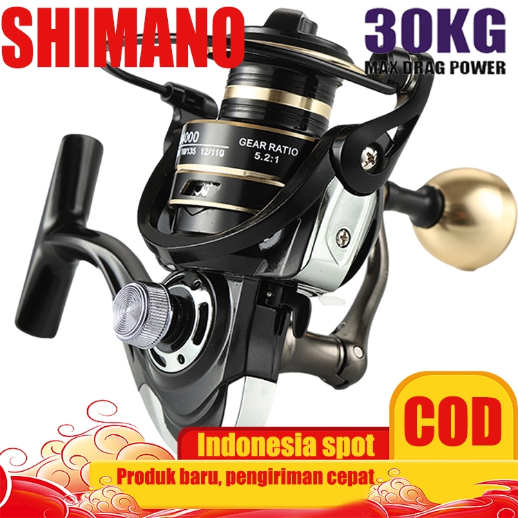 Jual SHIMANO Spot Reel Pancing Fishing Reel logam penuh reel spinning ...