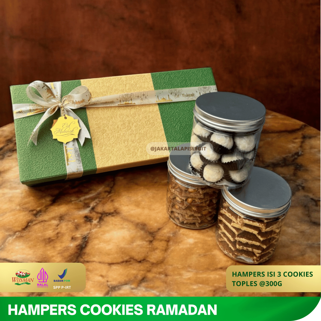 Jual PARCEL HAMPERS 3 KUE KERING PREMIUM COOKIES PARSEL RAMADHAN LEBARAN | Shopee Indonesia