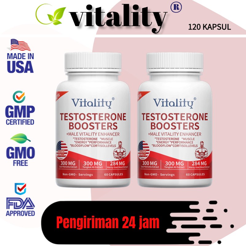 Jual TESTOSTERON, meningkatkan daya tahan, kekuatan otot dan energi ...