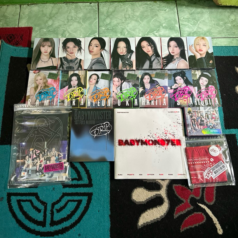 Jual ALBUM BABYMONSTER BAEMON SEALED YGTAG PHOTOBOOK BINDER ZIPLOCK ...
