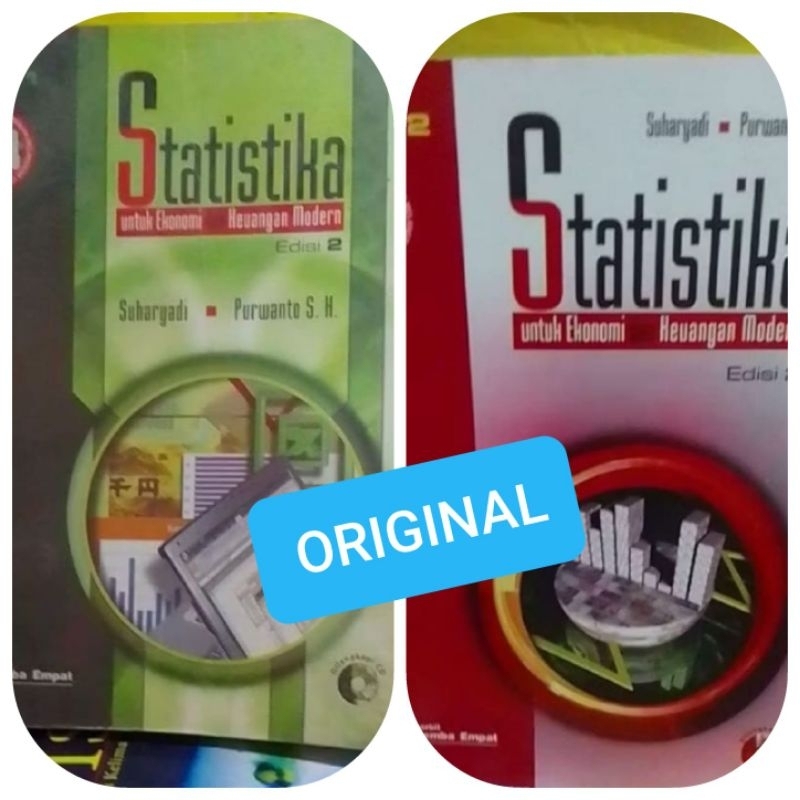 Jual Statistika untuk Ekonomi dan keuangan modern ( ORIGINAL ) buku 1 & 2 edisi 2 | Shopee Indonesia