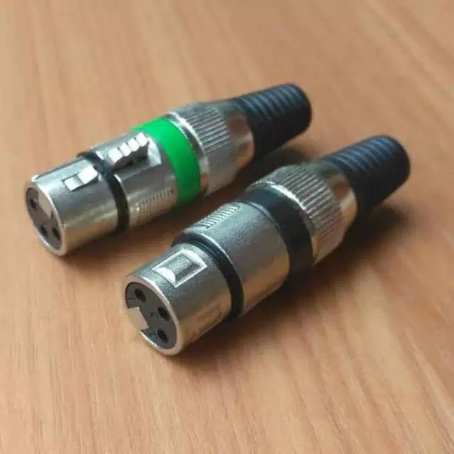 Jual Socket Canon Canare New Soket XLR Plug Female Konektor Mic Betina ...