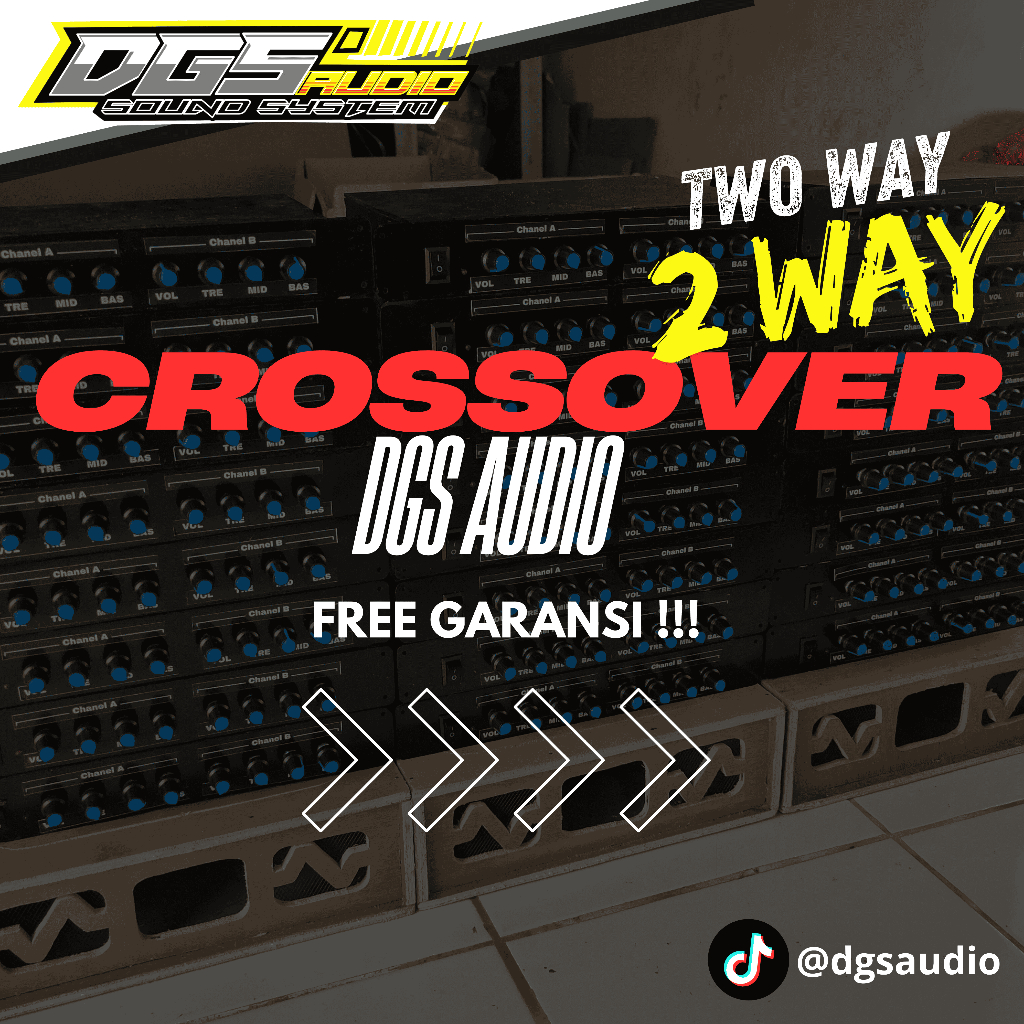 Jual CROSSOVER 2 WAY TINGGAL PAKAI!!! TIKTOK DGS AUDIO FREE GARANSI CROSSOVER 2 WAY BISA UNTUK 2 ...