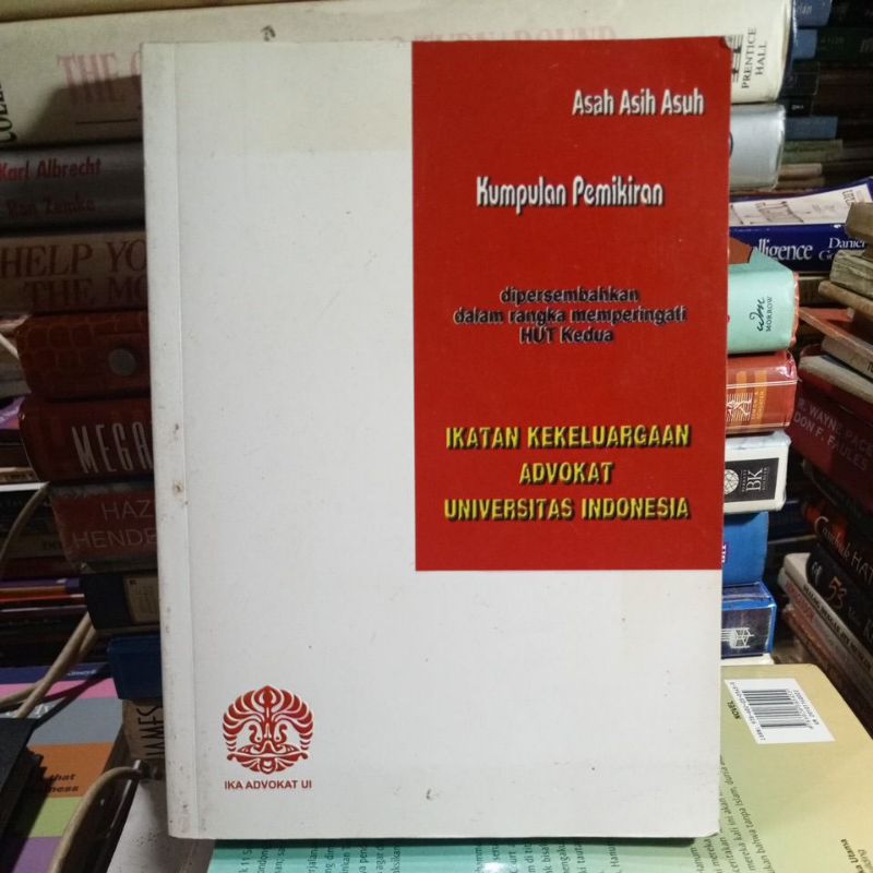 Jual buku, ASAH ASIH ASUH, KUMPULAN PEMIKIRAN, IKATAN KELUARGA ADVOKAT ...
