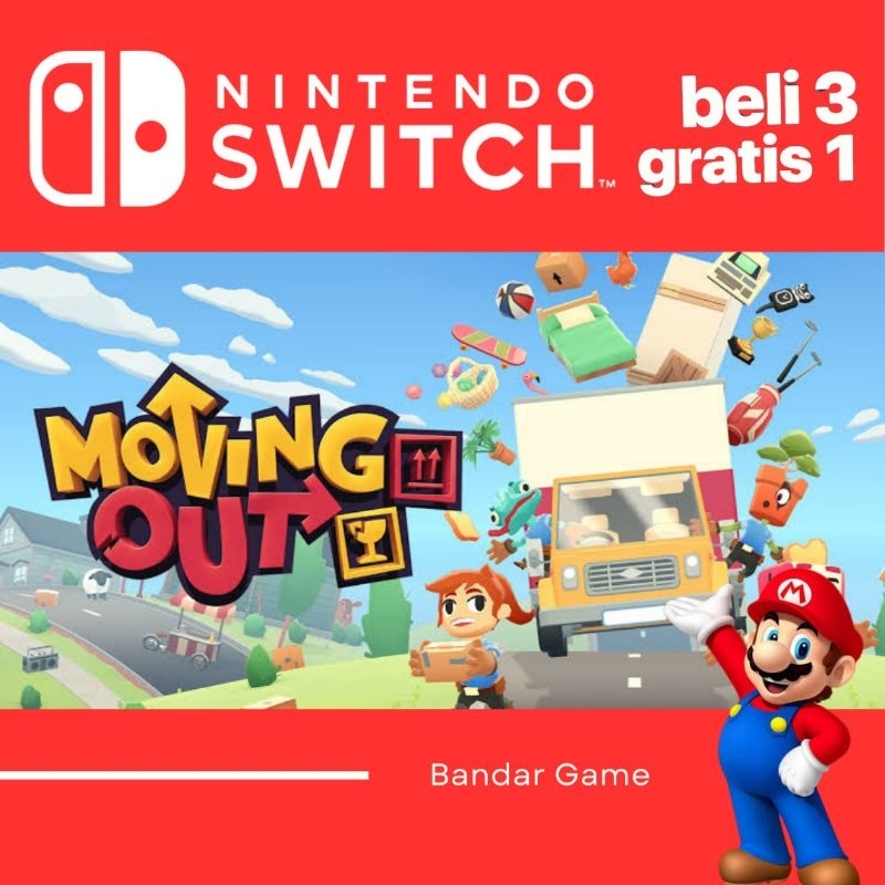 Jual Moving Out - Nintendo Switch (digital game) | Shopee Indonesia