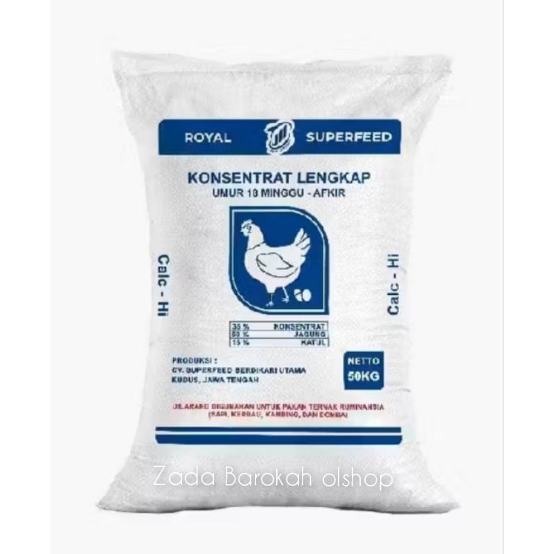 Jual Konsentrat Ayam Petelur. SUPERFEED CN 37 | Shopee Indonesia