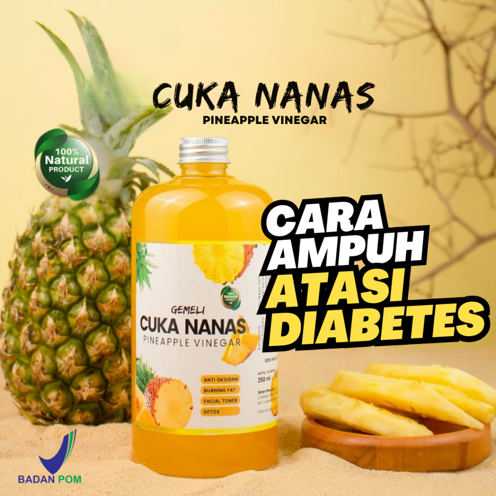 Jual Cuka Nanas Asli Premium Organik Murni 100% With Mother Untuk Diet ...