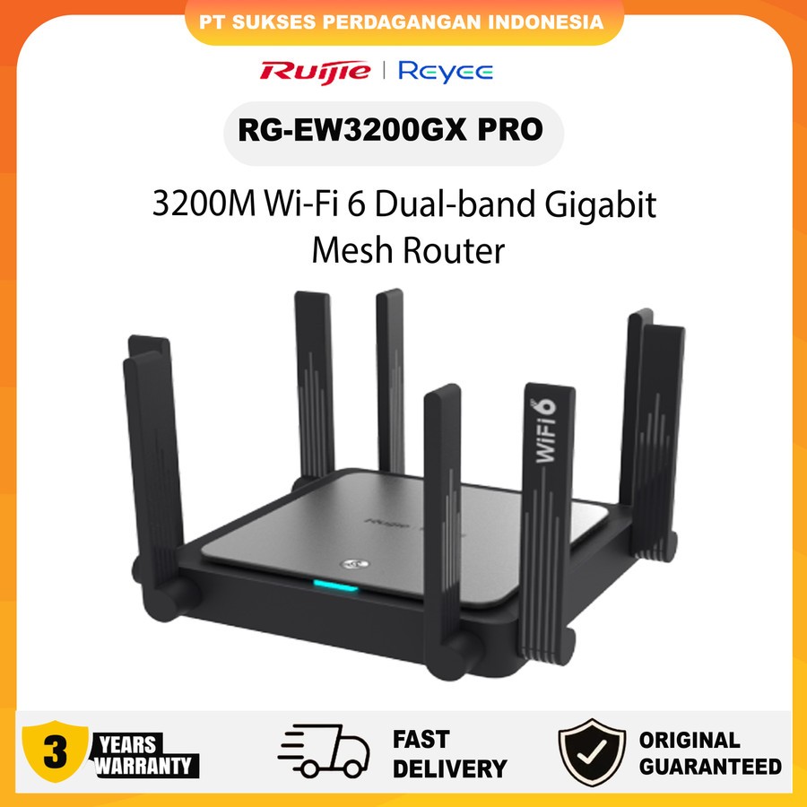 Jual RUIJIE REYEE Routeur Mesh Wi-Fi 6 3200M dual band Gigabit RG ...