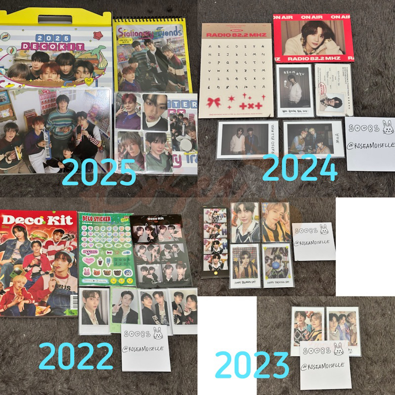 Jual txt decokit deco kit 2022 2023 2024 2025 yeonjun soobin beomgyu taehyun hueningkai | Shopee ...