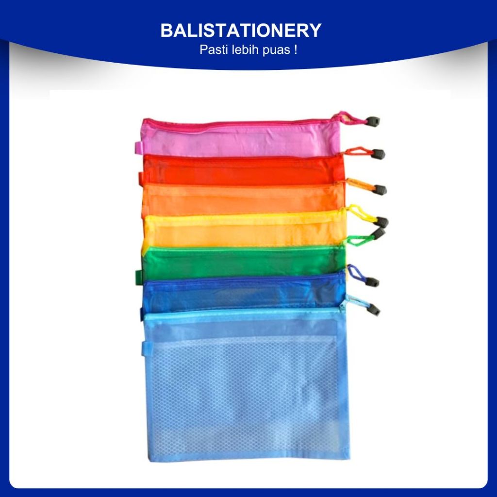 Jual Map Resleting Pouch Map Pocket Zipper File Benefit PF-900 | Shopee ...