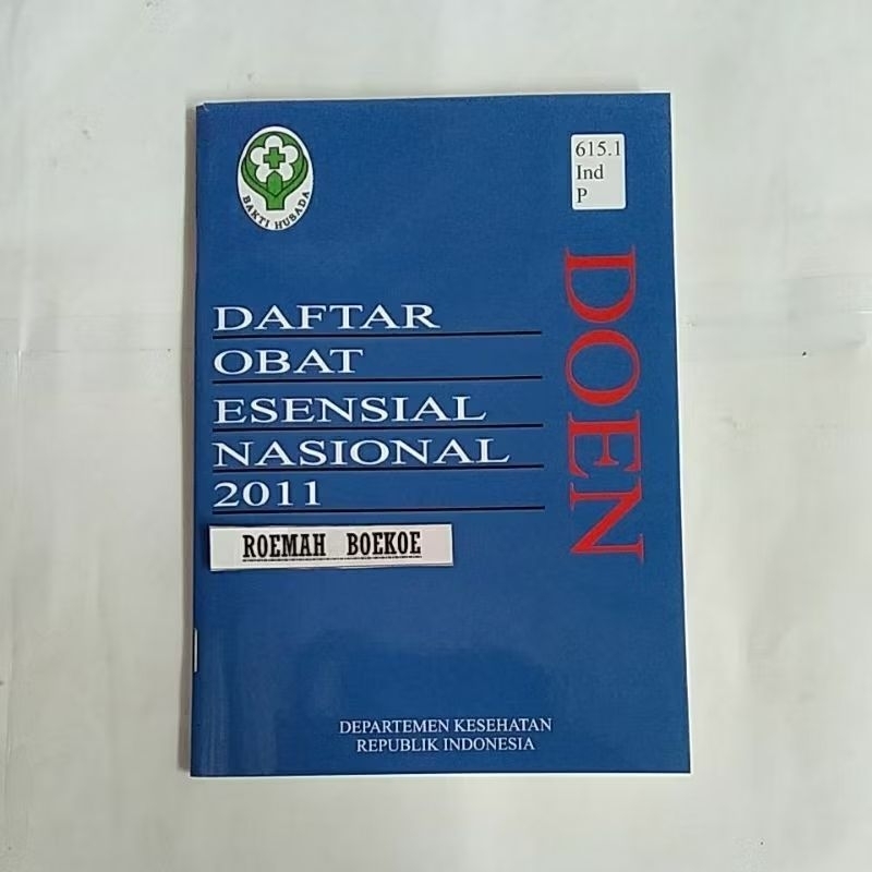 Jual BUKU DAFTAR OBAT ESENSIAL NASIONAL 2011 ( DOEN ) | Shopee Indonesia