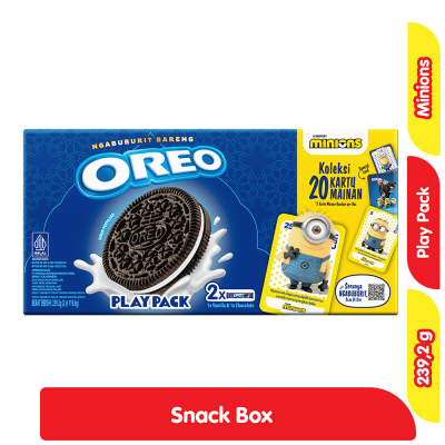 Jual OREO Play Pack Snack Box Set 257,6 / 239,2 g | Shopee Indonesia