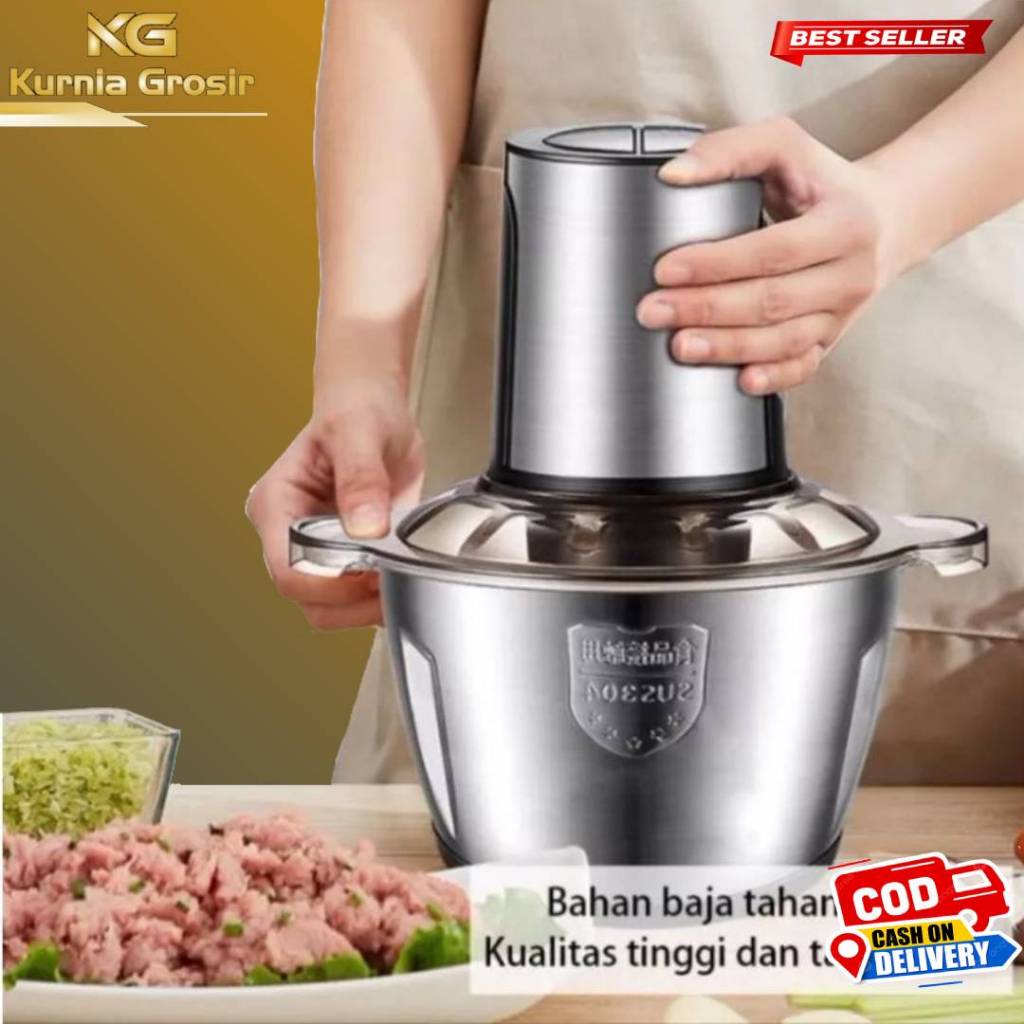 Jual Meat Grinder Blender Stainless Chopper Serbaguna / Penggiling ...