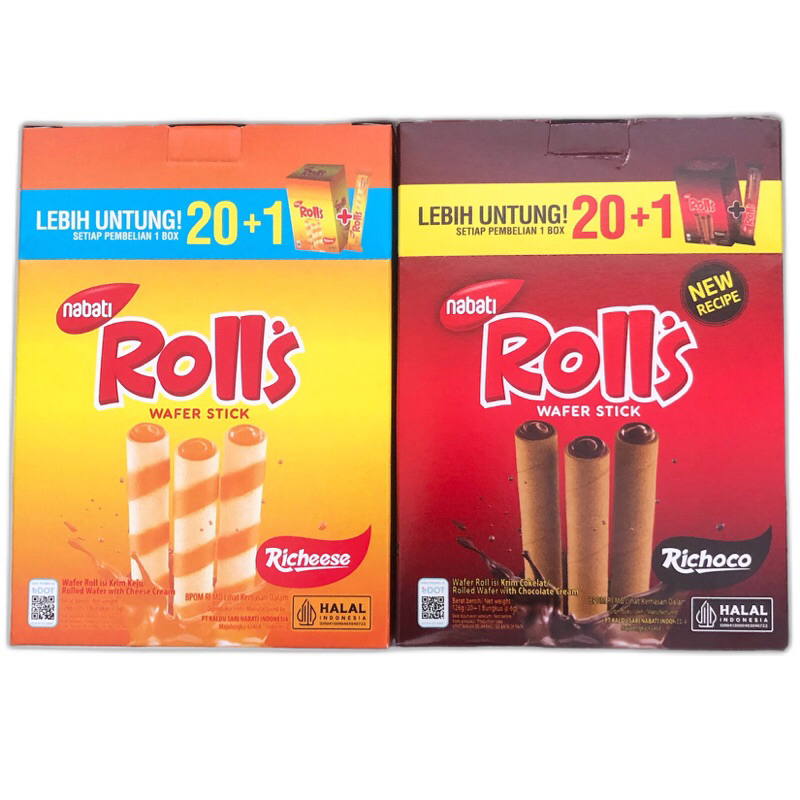 Jual Nabati Stick Wafer Rolls 20pcs | Shopee Indonesia