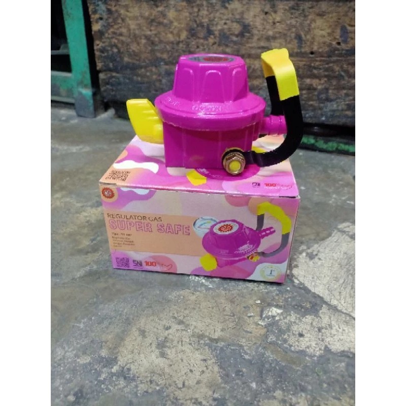 Jual SSA Regulator Gas Super Safe SS 88P Double Safety Lock Pengunci ...