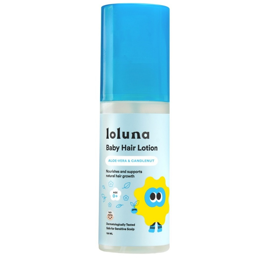 Jual Loluna Baby Hair Lotion | Baby Cologne 100ml | Shopee Indonesia