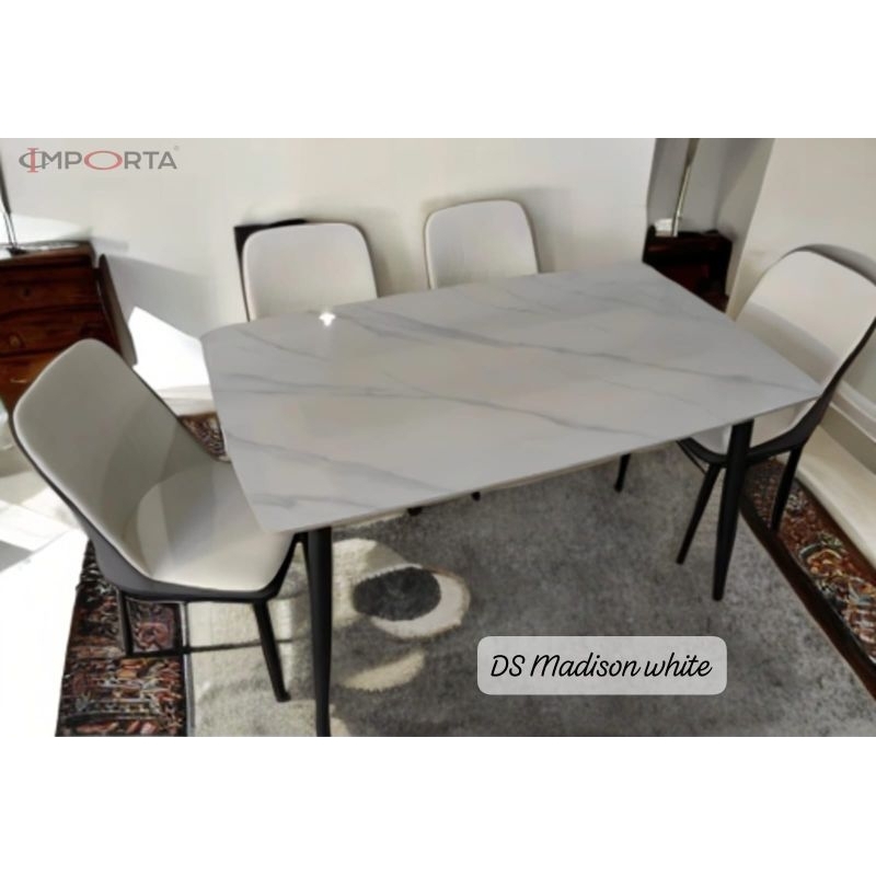Jual IMPORTA - DT MADISON/MEJA MAKAN MINIMALIS/SET MEJA MAKAN 4 KURSI ...
