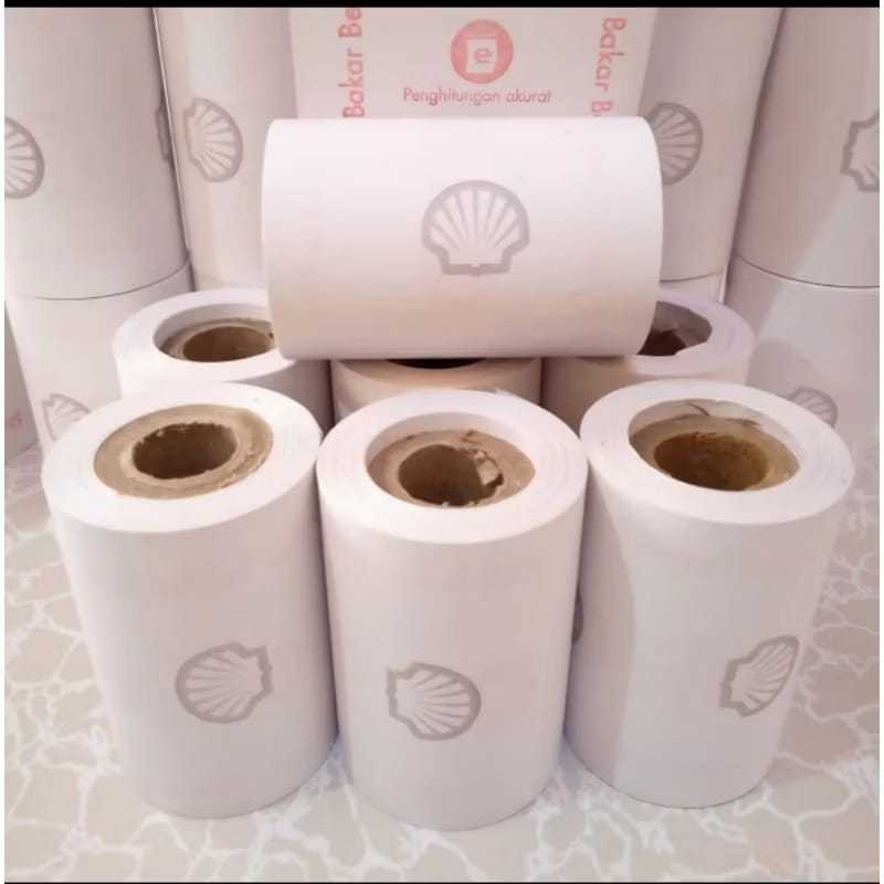 Jual Kertas Struk Thermal Logo Shell 57x40mm | Shopee Indonesia