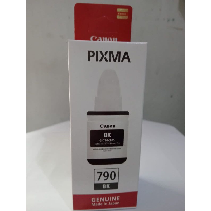 Jual Tinta Canon PIXMA Gi 790 Black Original For Untuk Printer Series ...